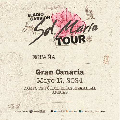 Entradas Eladio Carrión - Gran Canaria 2024 | Venta OFICIAL