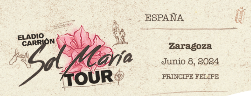 Entradas Eladio Carrión – Sol María Tour